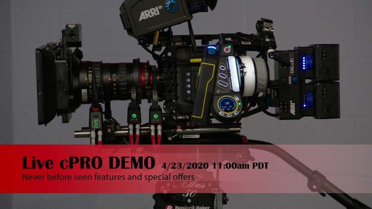 cmotion cPRO & Cinefade Demo