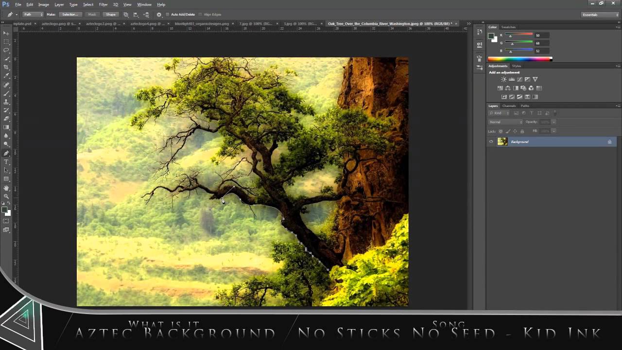 Speed-Art | Aztec background