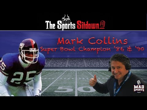 The Sports Sitdown- Former NY Giants Super Bowl champ, Mark Collins ...