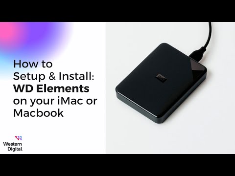 How To Install the WD Elements Hard Drive on macOS | Western Digital Support