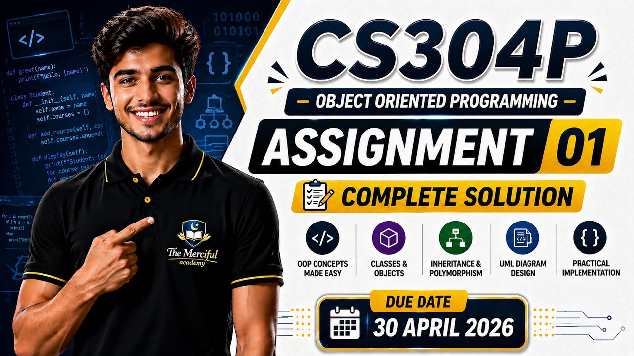 CS304P Assignment1 Solution Spring 2025 | 100% Correct Solution | The Merciful Academy