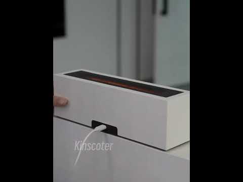 KINSCOTER Flame Aroma Diffuser Air Humidifier Ultrasonic Cool