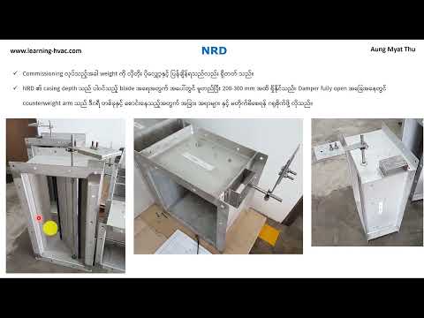 Non-return Damper (NRD) & Pressure Relief Damper (PRD) – LEARNING HVAC
