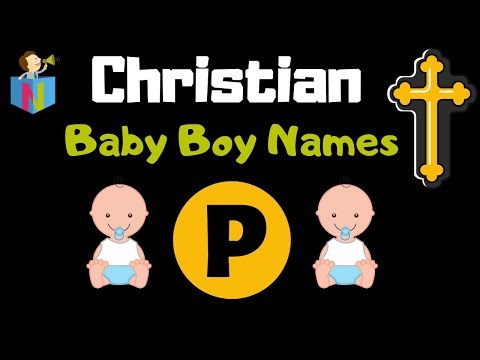 Cute Christian Baby Boy Names Starting with P - 89 names available