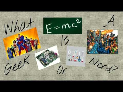 What defines a geek/nerd?