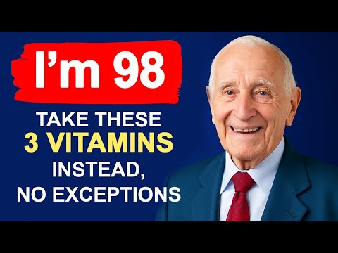 I EAT 3 SECRET Vitamins to CONQUER AGING! legs 100 yo HARVARD Doctor John Scharffenberg