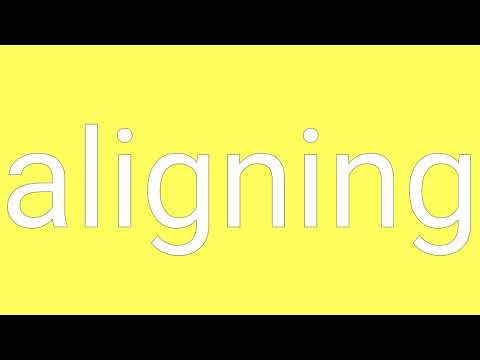 Aligning Definition & Meaning