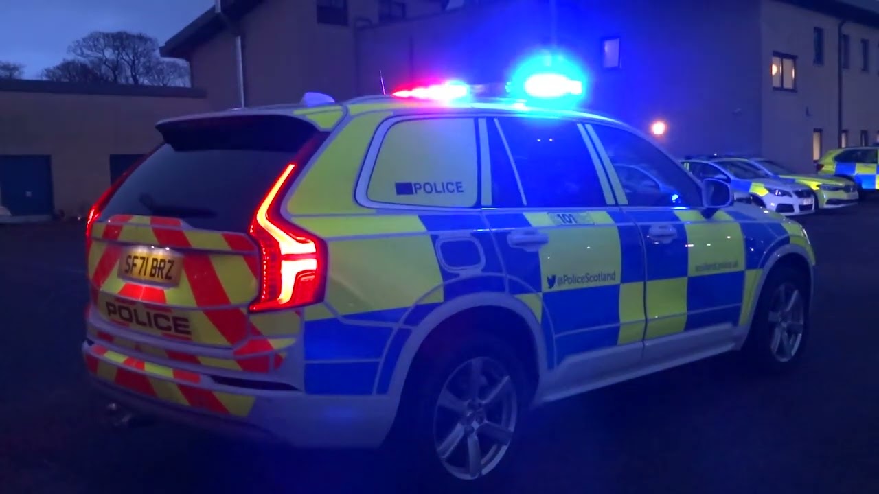 police scotland brand new 71 plate volvo XC90
