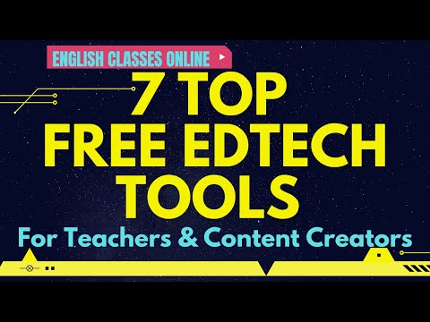 7 TOP FREE EDUCATION TECHNOLOGY TOOLS FOR TEACHERS & CONTENT CREATORS