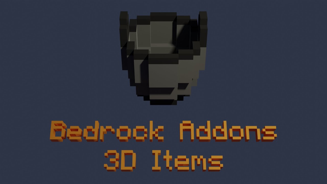 Addon Tutorial: 3D Items