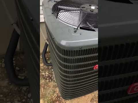 Brand new Goodman outside condenser unit 😯