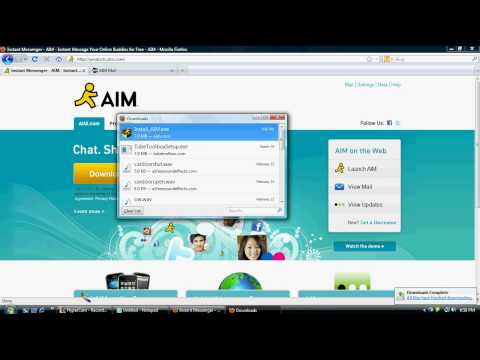 How to download AIM