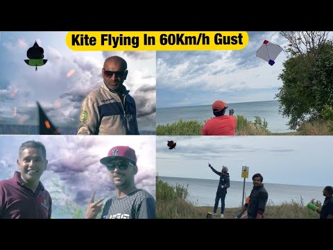 Monday Game Part 1 | 60 Km/h Gust | Kite Fighting | Patang Bazi In Canada | The Trend Changers |