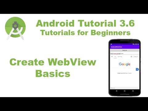 Android Studio 3.6 Android WebView Example