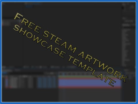 - FREE STEAM ARTWORK SHOWCASE TEMPLATE #4 | Download in the description.
