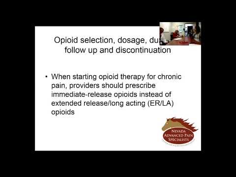 Pain Management ECHO: CDC Guidelines of Opioid Use Part 2 - 8/17/16