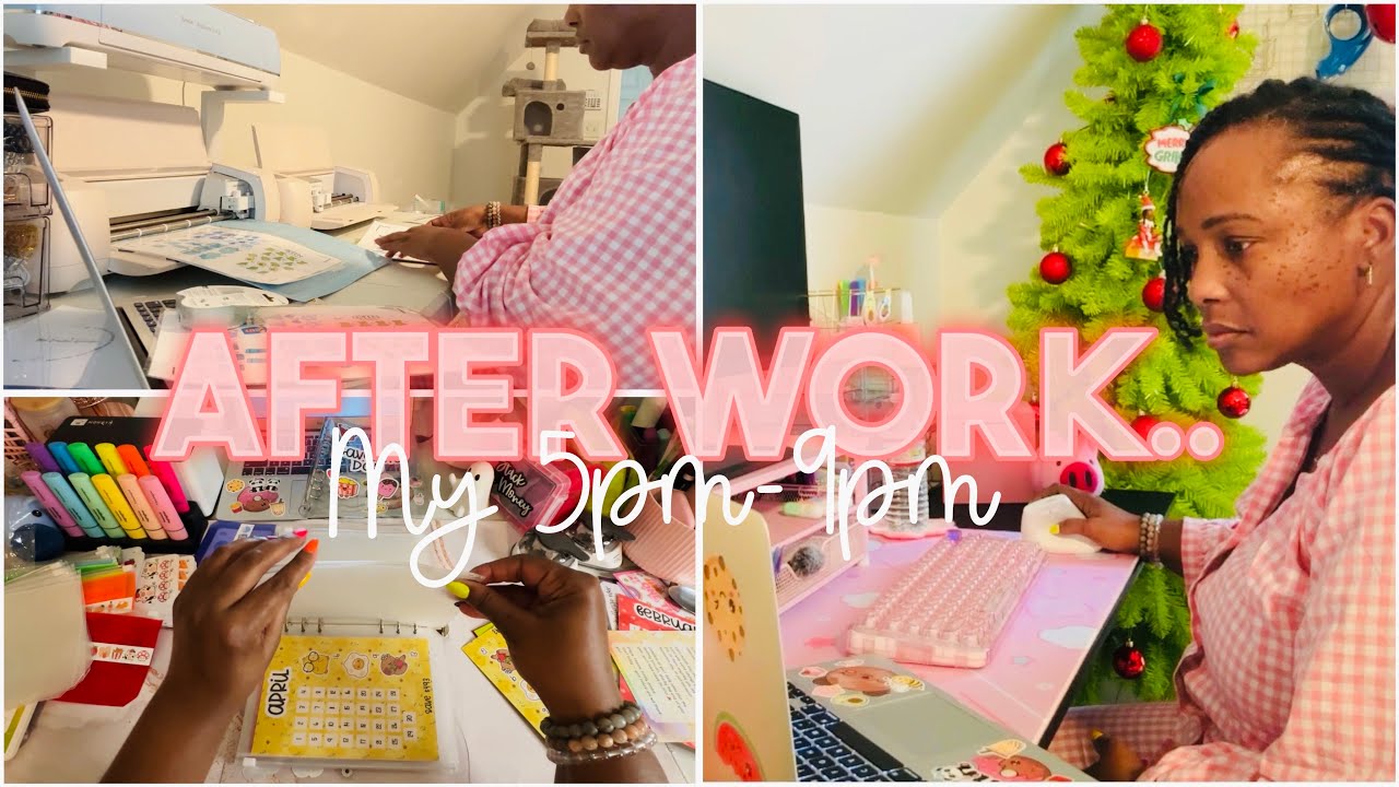 After my 9-5..I Do This | Etsy Shop Night Routine