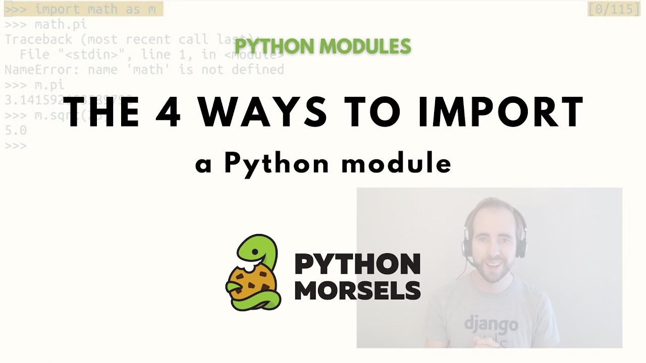4 ways to import a module in Python
