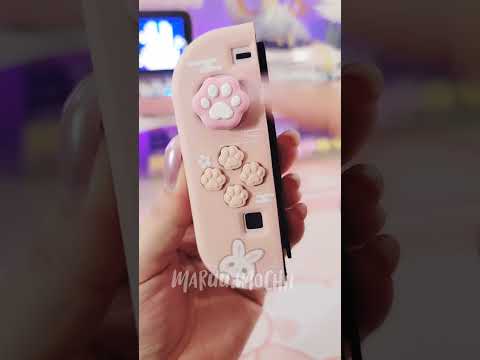 Kawaii Pink Bunny Nintendo Switch Case ASMR