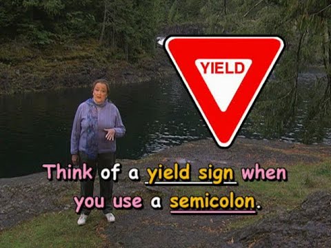 How to Use a Semicolon in a Compound Sentence | A Simple Waterside Introduction from Marie