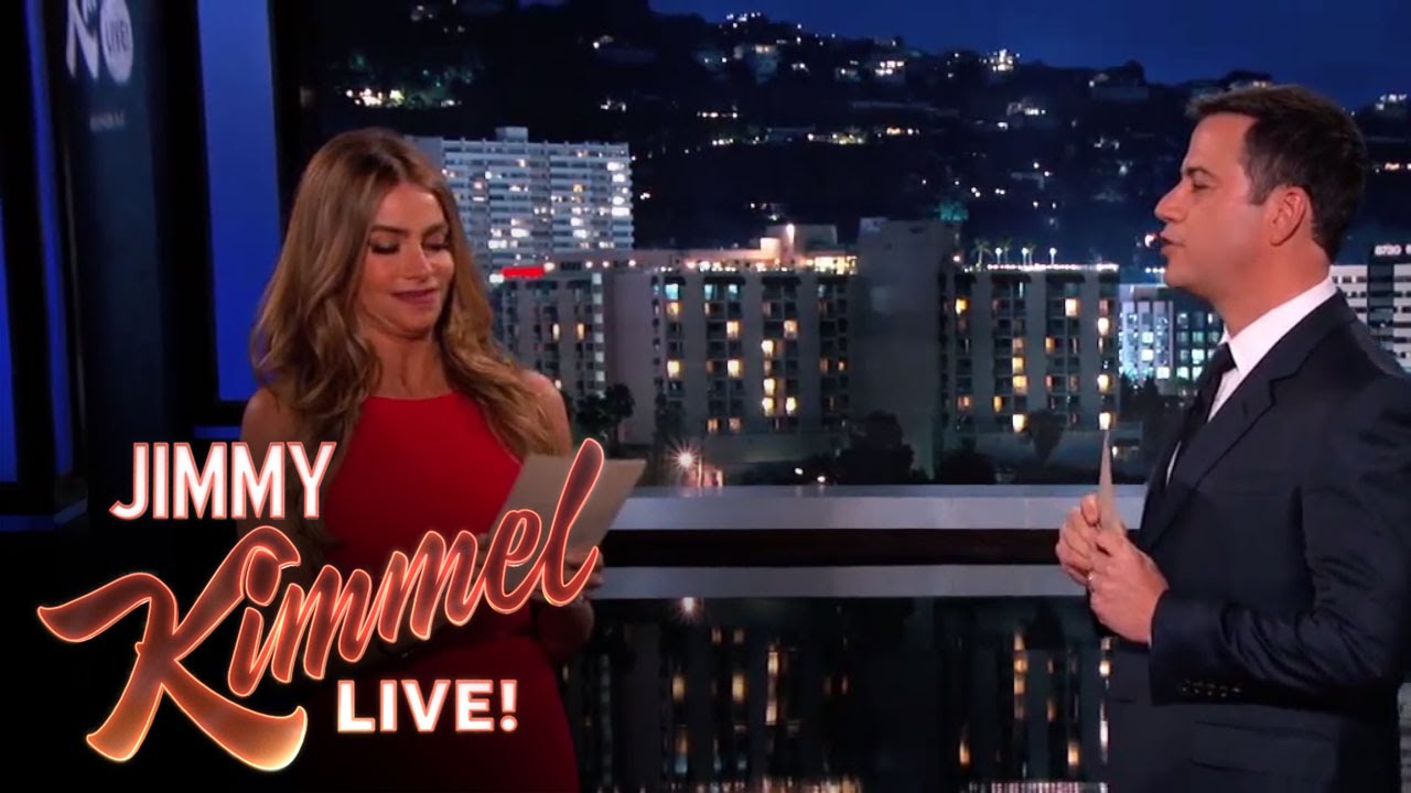 Sofia Vergara and Jimmy Kimmel Read Mean Internet Comments