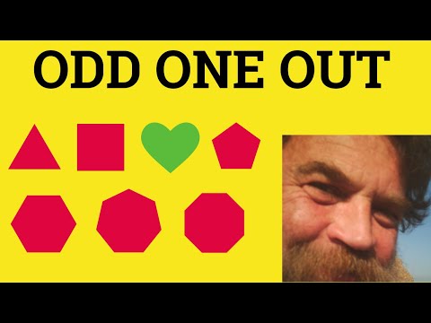 Odd One Out - Vocabulary Exercise - Odd One Out Meaning Examples - ESL British English Pronunciation