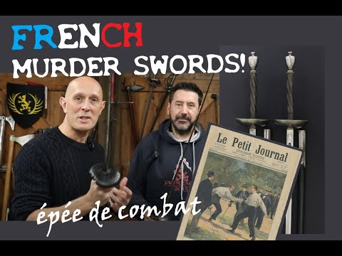 French Dueling Swords: épée de combat & the origin of épée FENCING