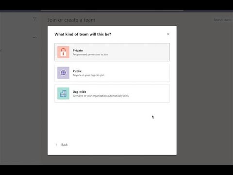 How to create teams and channels in Microsoft Teams