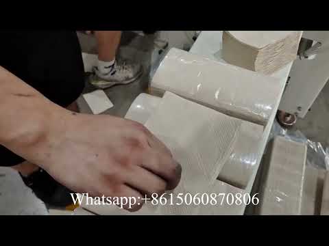Good price v fold hand towel paper with glue laminated