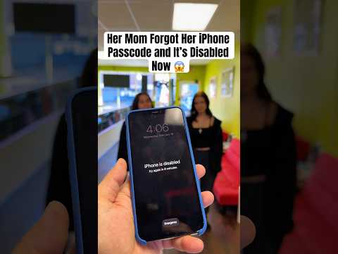 ✨Here’s How You FIX it If You FORGOT Your PASSCODE ✨ #shorts #apple #iphone