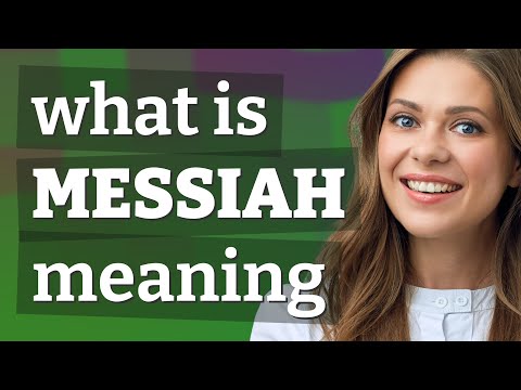Messiah | meaning of Messiah