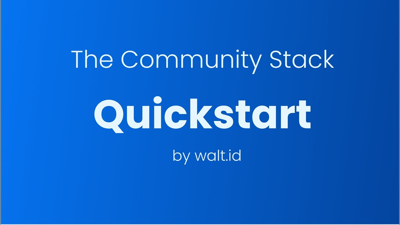 Community Stack Quickstart