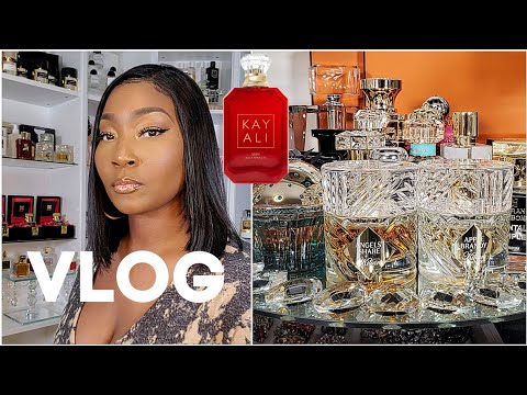 VLOG #17 BEST PERFUME FOR WOMEN| Q + A QUESTIONS ANSWERED| FRAGRANCE HAUL| KAYALI EDEN JUICY APPLE 🍎