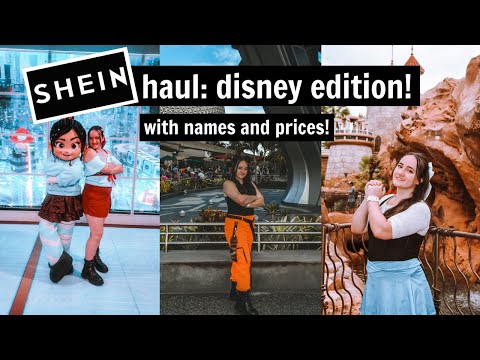 Shein Haul: Disney Edition! | With Names & Prices! – Jenna Takes World
