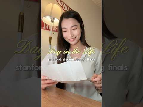 Day in the Life of a Stanford Student During Finals π« #college #studywithme #productivity#studytips