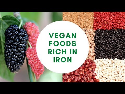 Vegan Foods Rich in Iron | Vegetarian Foods High in iron | What Foods are High in Iron Content?