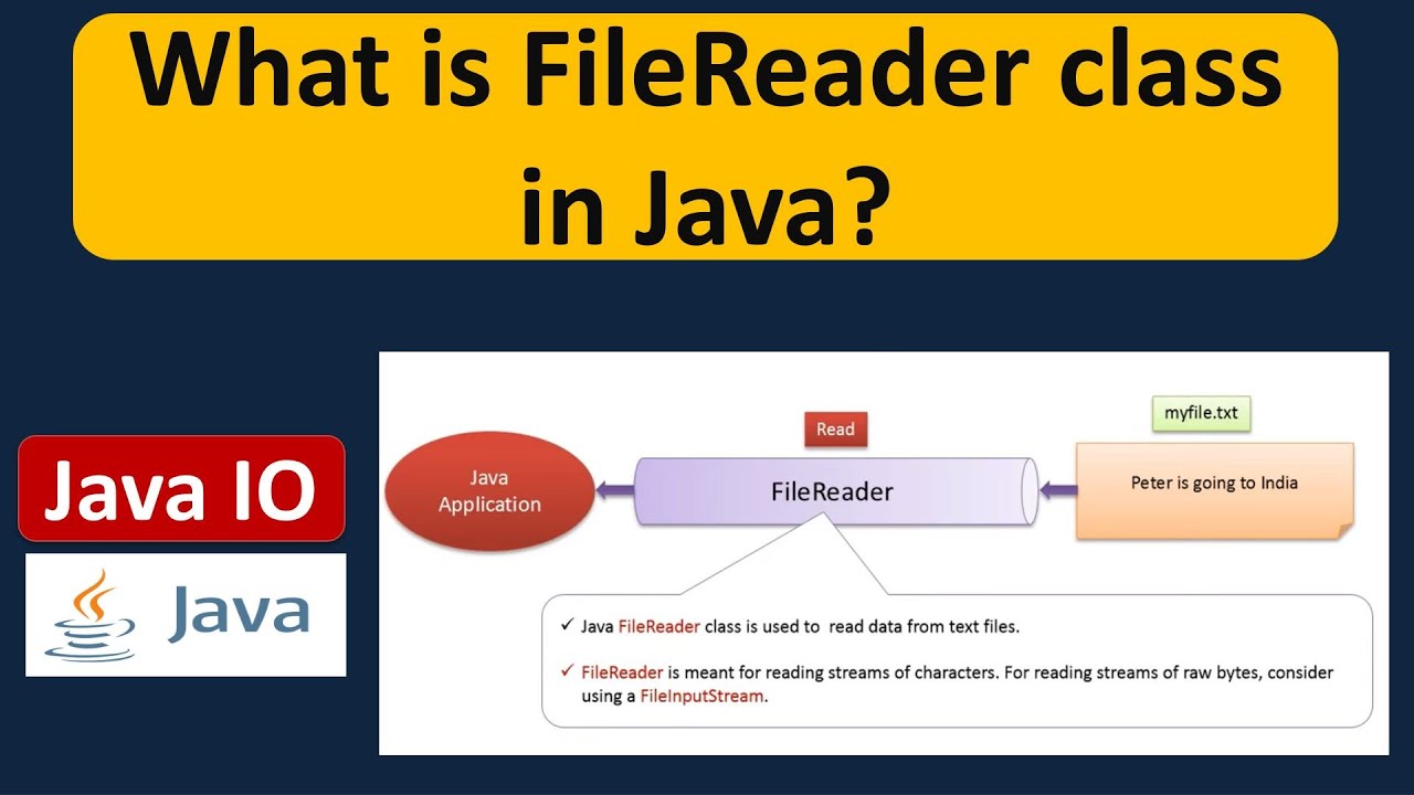 What is FileReader class in Java? | Java IO | Java Tutorial