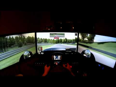 Steam Community :: Video :: iRacing Lotus 79 at Limerock, camera view of simulator rig