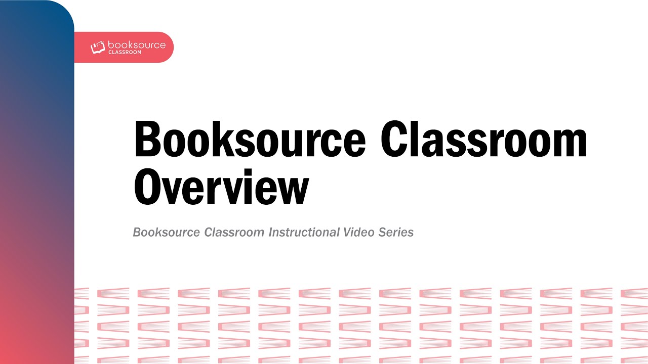 Booksource Classroom Overview