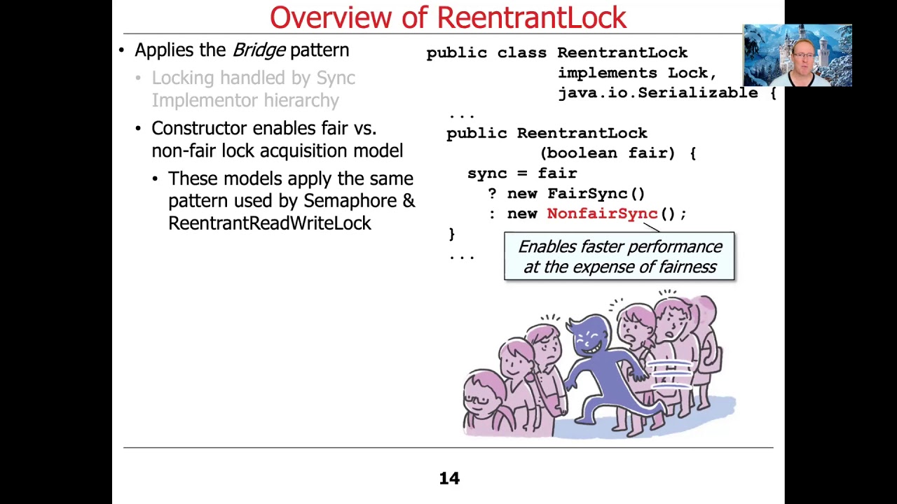 The Structure and Functionality of Java ReentrantLock