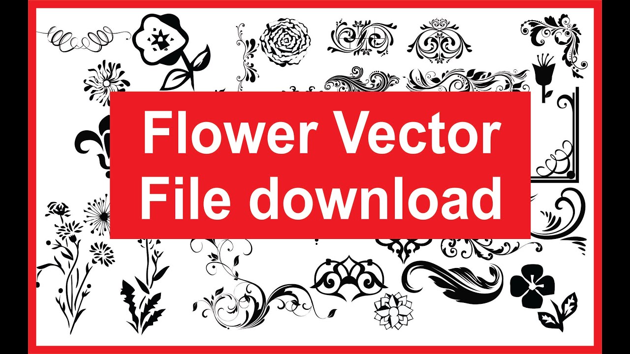 Flower design Vector file | clipart design Part 2 #wedding #cliparts #design #vector #vectorart