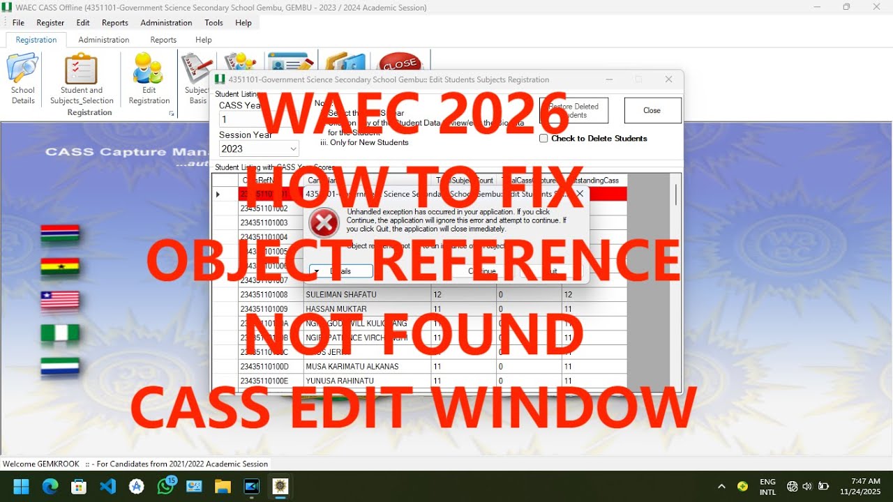 3 FWAYS TO FIX OBJECT REFERENCE NOT SET TO AN INSTANCE OF AN OBJECT