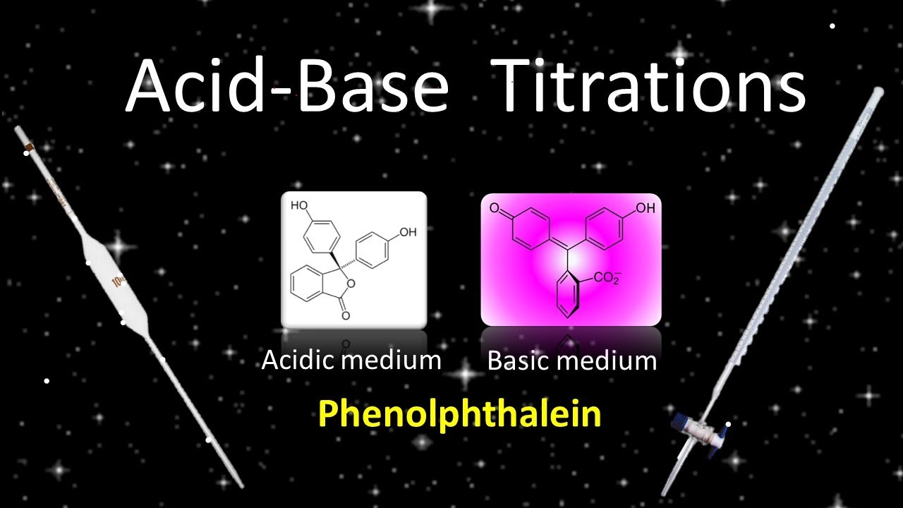 Acid base titrations