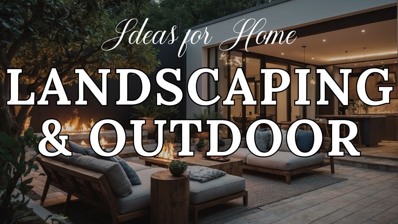 Landscaping & Outdoor Ideas for 2024: 9 TIPS for Transforming Spaces with Style & Sustainability