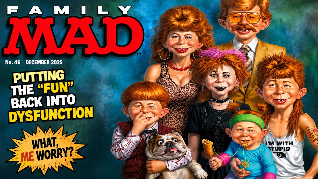 MAD Magazine #46  |  The Funniest Dysfunctional Family Ever