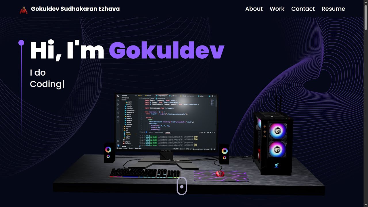 DevPost - PortXFolio Hackathon (Portfolio Website)