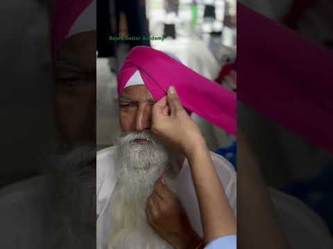 How to tie turban #paggtatorial #punjabi #turban #sikhturban #bajwa #batala #traning