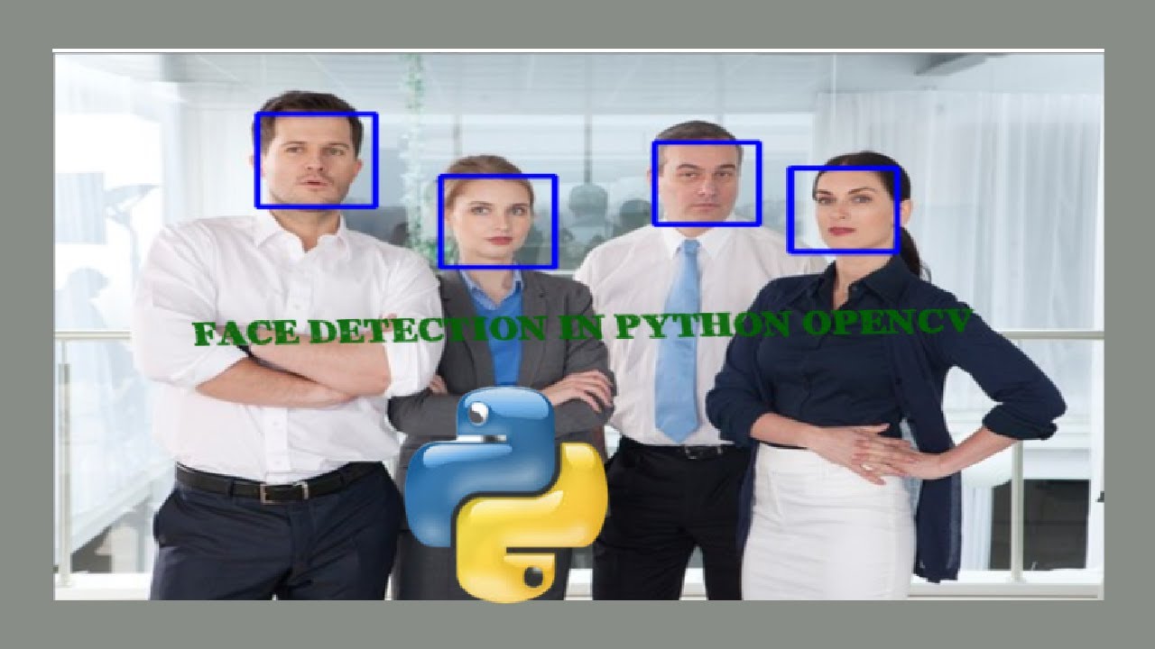 Face detection in #python using #opencv | love programming