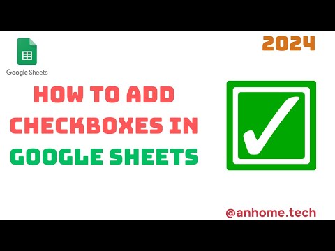 How to Add Checkboxes in Google Sheets - Quick Guide