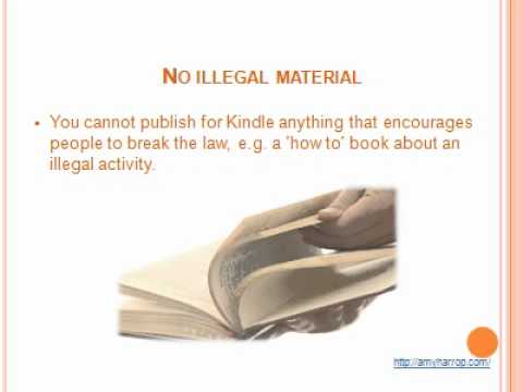 Kindle Publishing: Kindle Publishing Guidelines for Kindle Publishers Revealed
